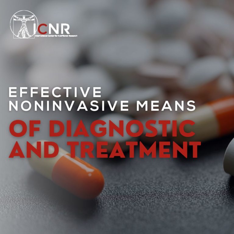 Effective Noninvasive Means of Diagnosis and Treatment Courses - ICNR